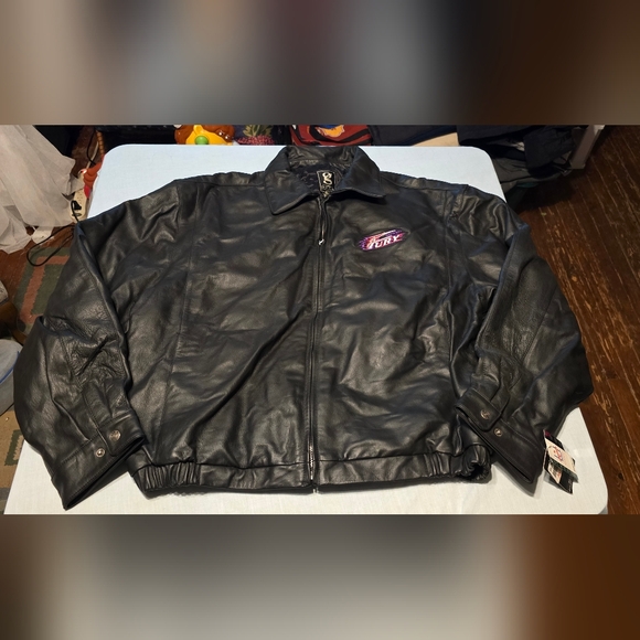 Gear For Sports | Jackets & Coats | Detroit Fury Black Leather Jacket ...
